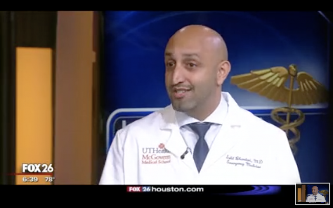 Dr. Bhandari – Walk With a Doc | McGovern Medical School