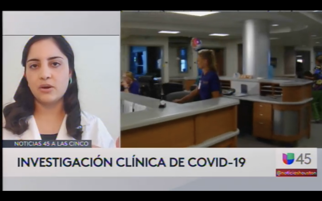 Dr. Calderon – New COVID Treatment | McGovern Medical School
