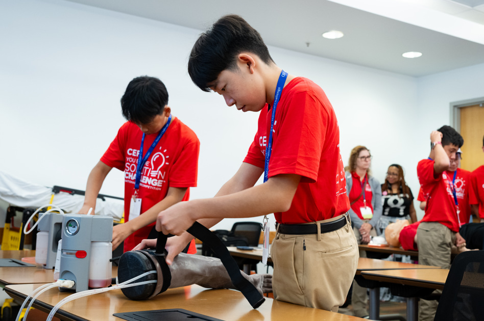 Future STEM Leaders Put Lifesaving Skills to the Test | McGovern ...