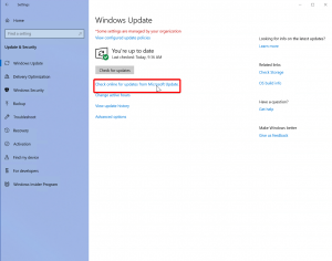 How To: Manually Update Windows 10 | McGovern Medical School