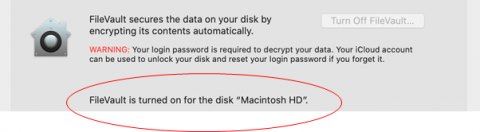 How do I Encrypt my Mac Laptop? | McGovern Medical School